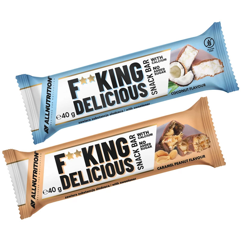 F**king Delicious Snack bar (40g) – FitFactory